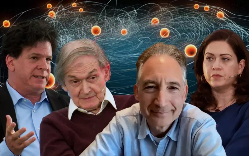 The trouble with string theory | Roger Penrose, Brian Greene, Tasneem ...